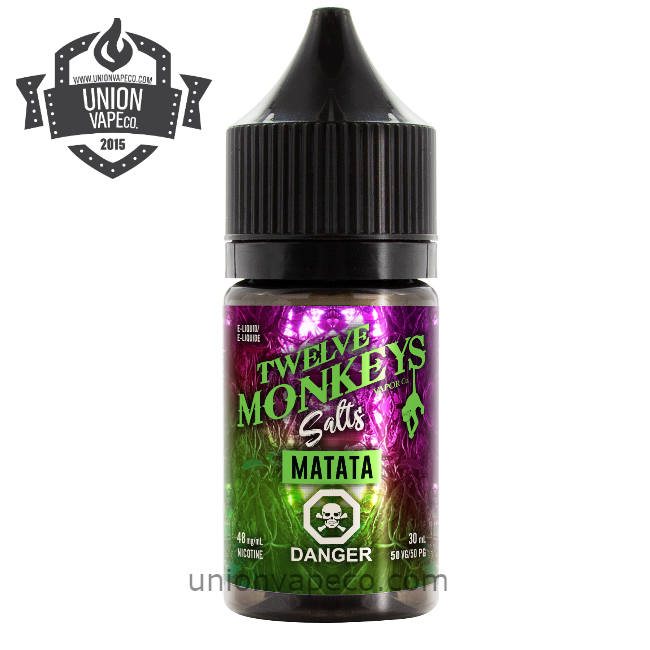 Twelve Monkeys Twelve Monkeys Salt Nic (30ml) - Matata - Union Vape Co.
