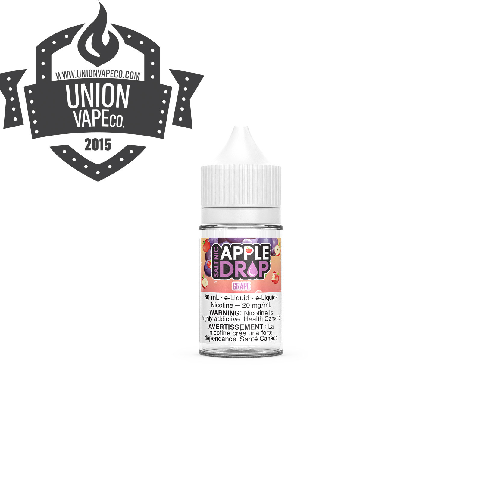 Apple Drop Apple Drop Salt (30ml) - Grape - Union Vape Co.