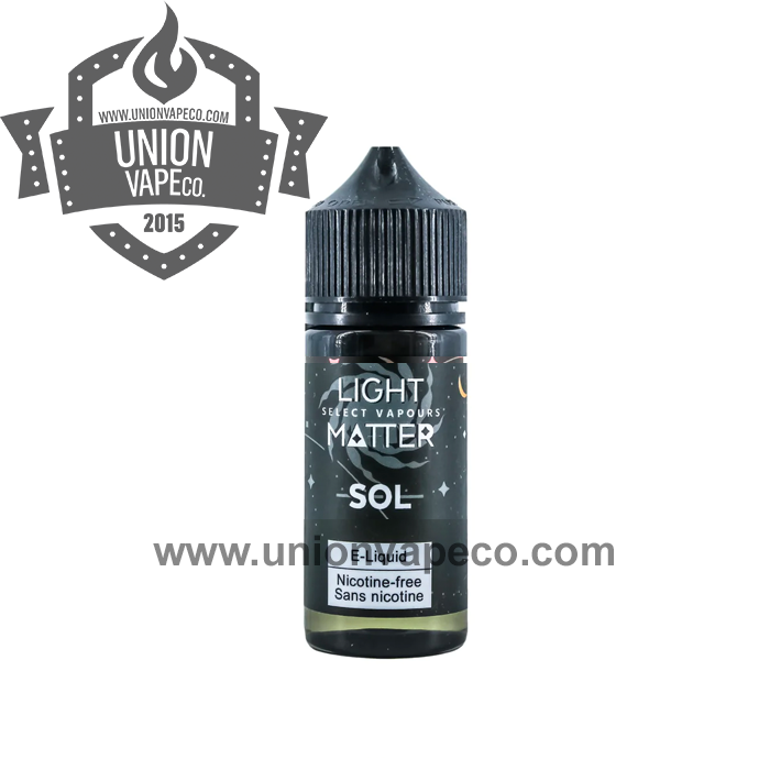 Light Matter Light Matter Salt Nic - Sol (30ml) - Union Vape Co.
