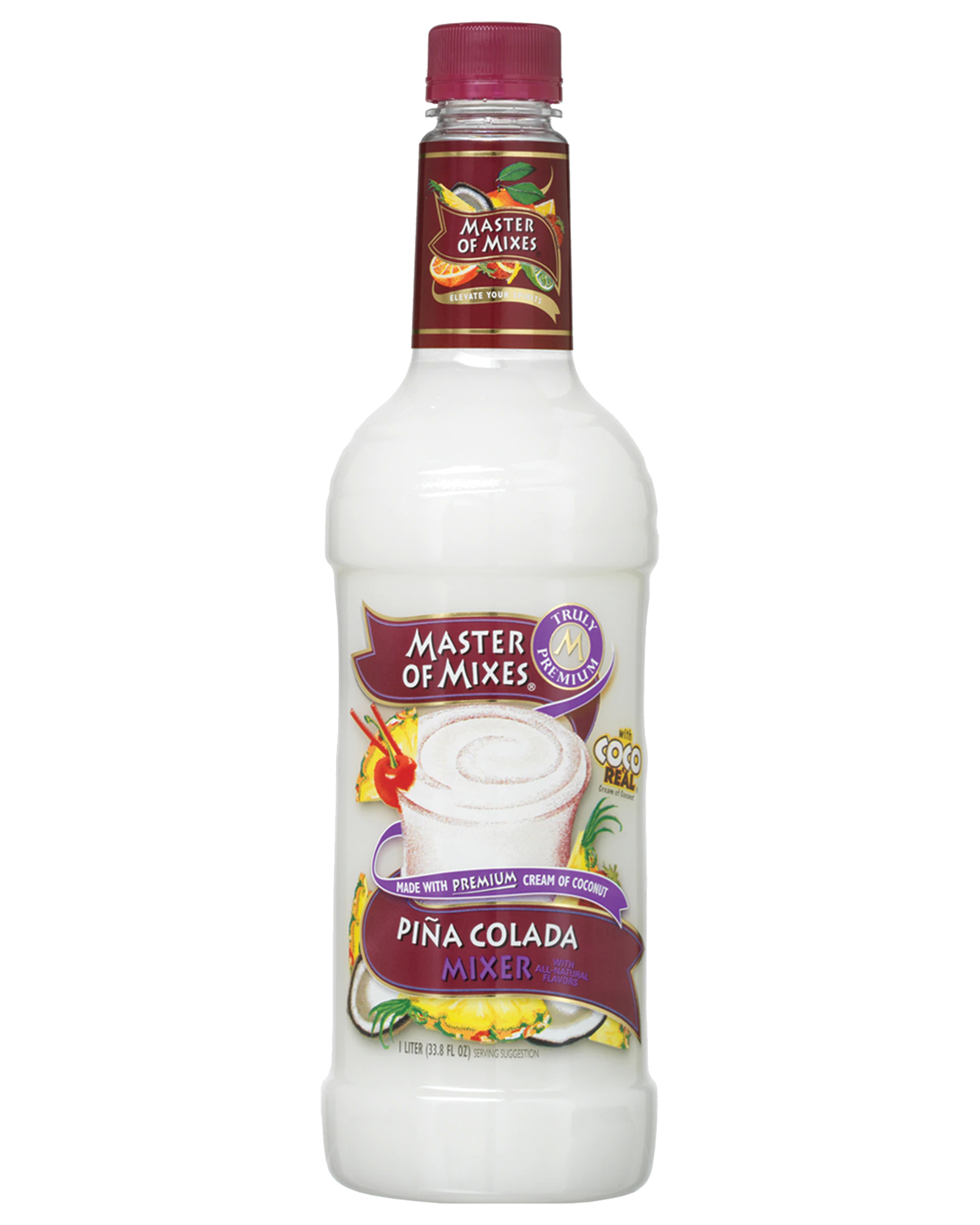Master of Mixes Master of Mixes Pina Colada 1L - Elevated Beer Wine