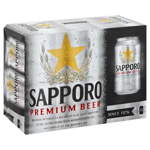 Sapporo Sapporo 12 can - Elevated Beer Wine