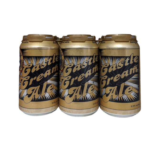 Castle Danger Cream Ale 6 can