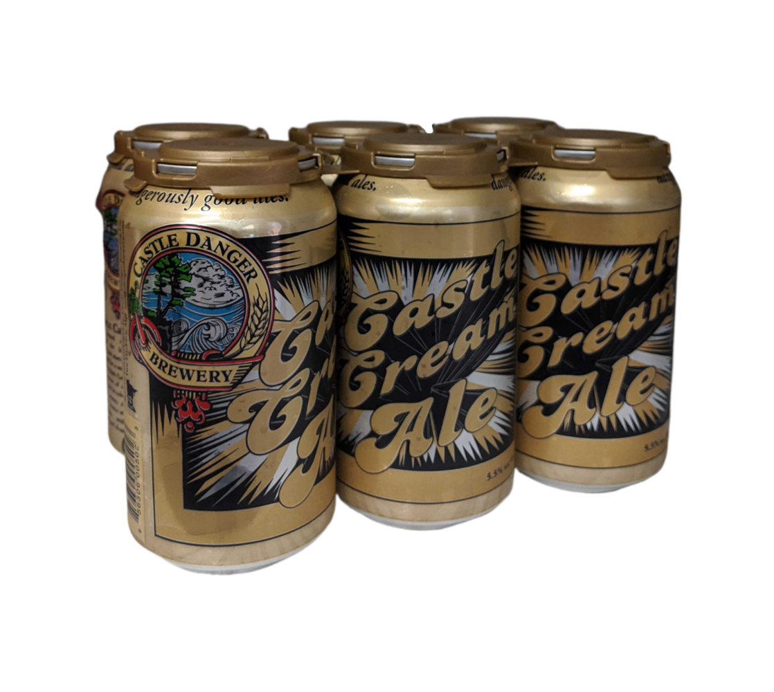 Castle Danger Cream Ale 6 can