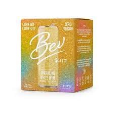 Bev Wine Bev Glitz Sparkling White Blend 4 can - Elevated Beer Wine