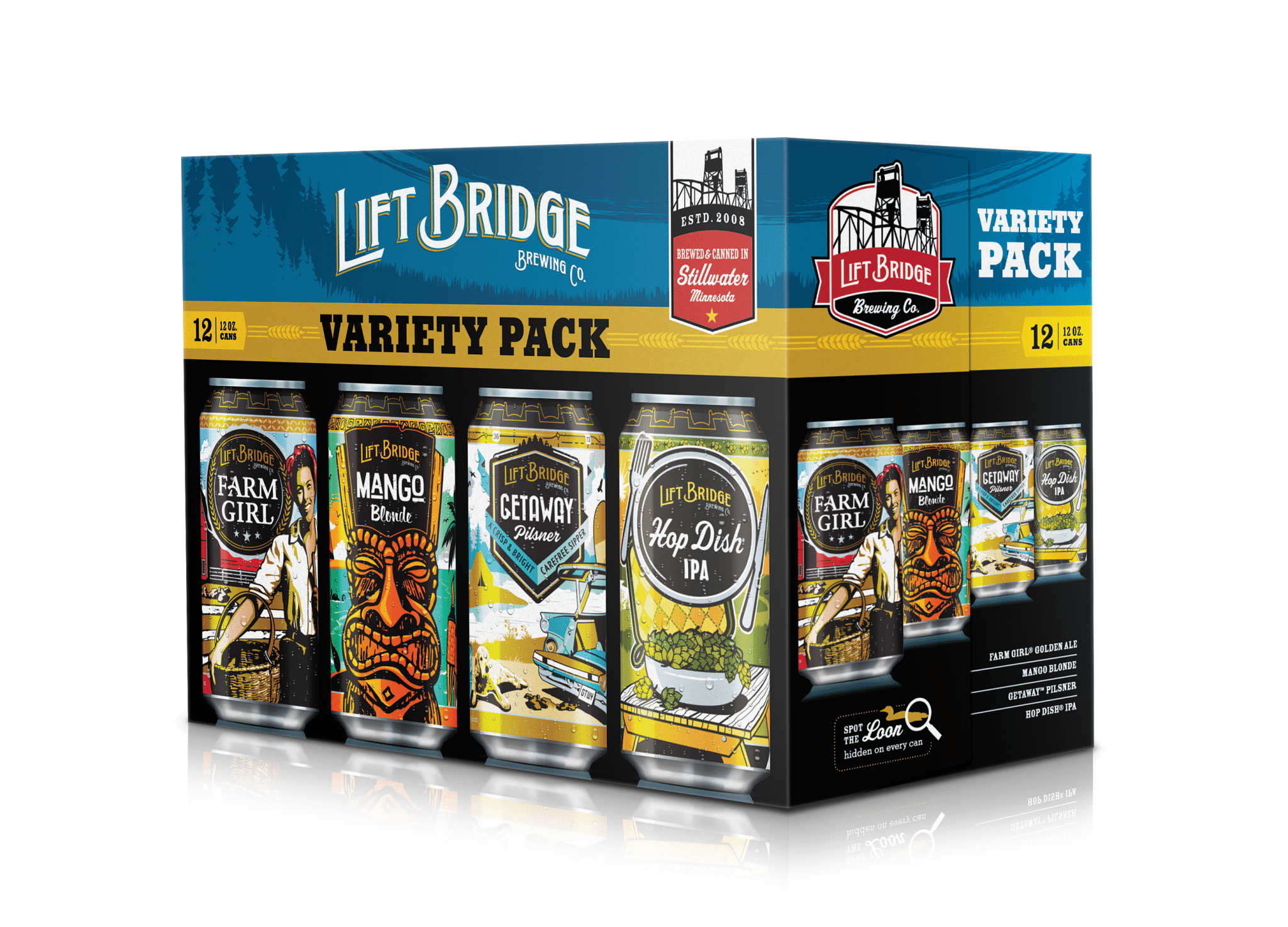Lift Bridge Lift Bridge Variety 12 can - Elevated Beer Wine
