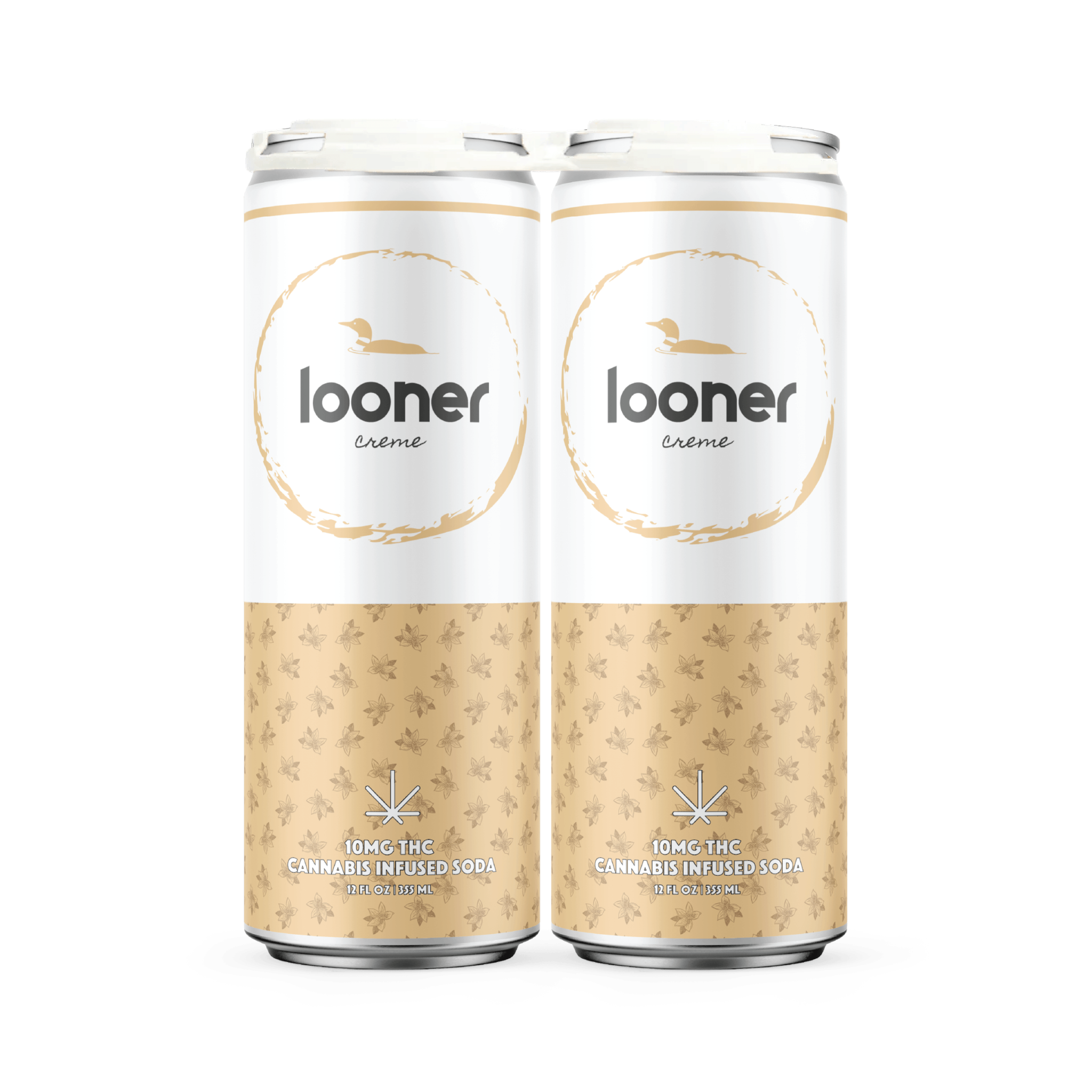 Looner Looner Cream Soda 10mg THC 4 Can - Elevated Beer Wine