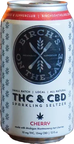 Birch's THC Birch's On The Lake Cherry 10mg THC 15mg CBD 4 Can ...