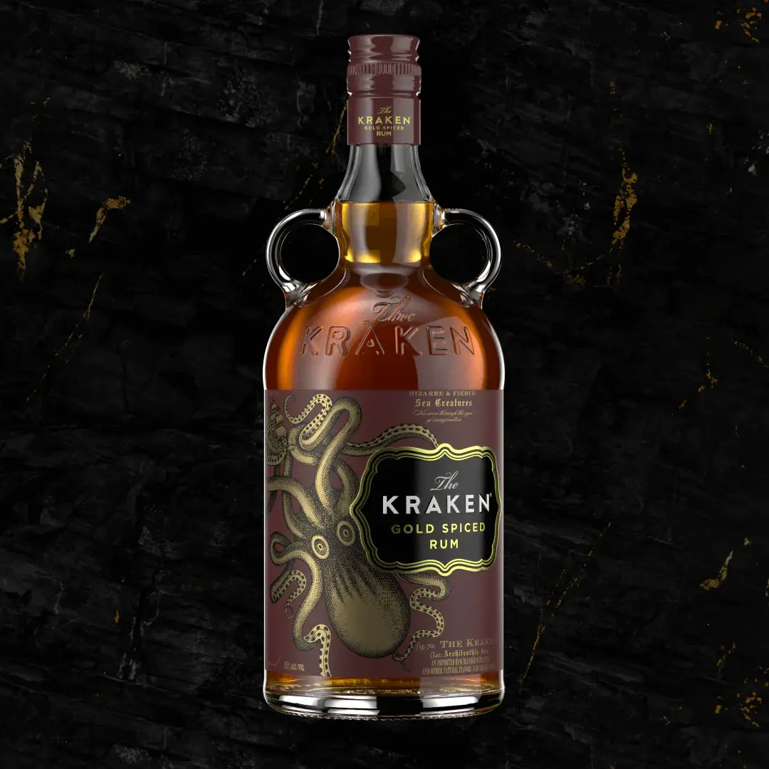 Kraken Rum Kraken Rum Gold 1L - Elevated Beer Wine