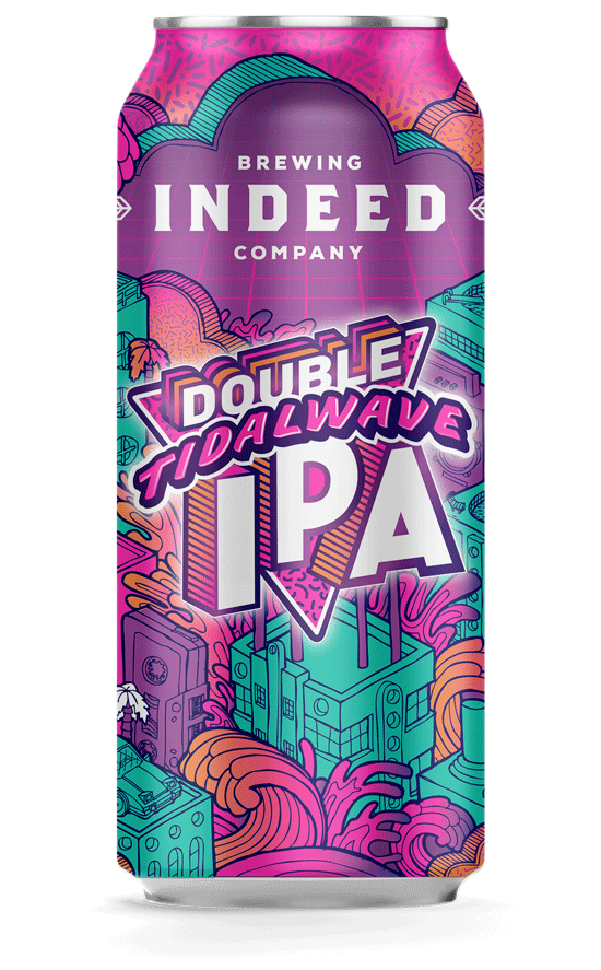 Indeed Indeed Tidal Wave DIPA 4 can - Elevated Beer Wine