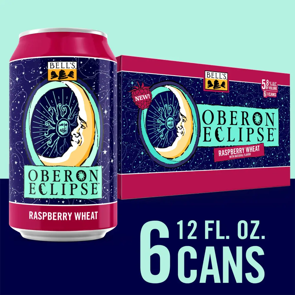 Bell's Brewery Bells Oberon Eclipse Raspberry Ale 6 can - Elevated Beer ...