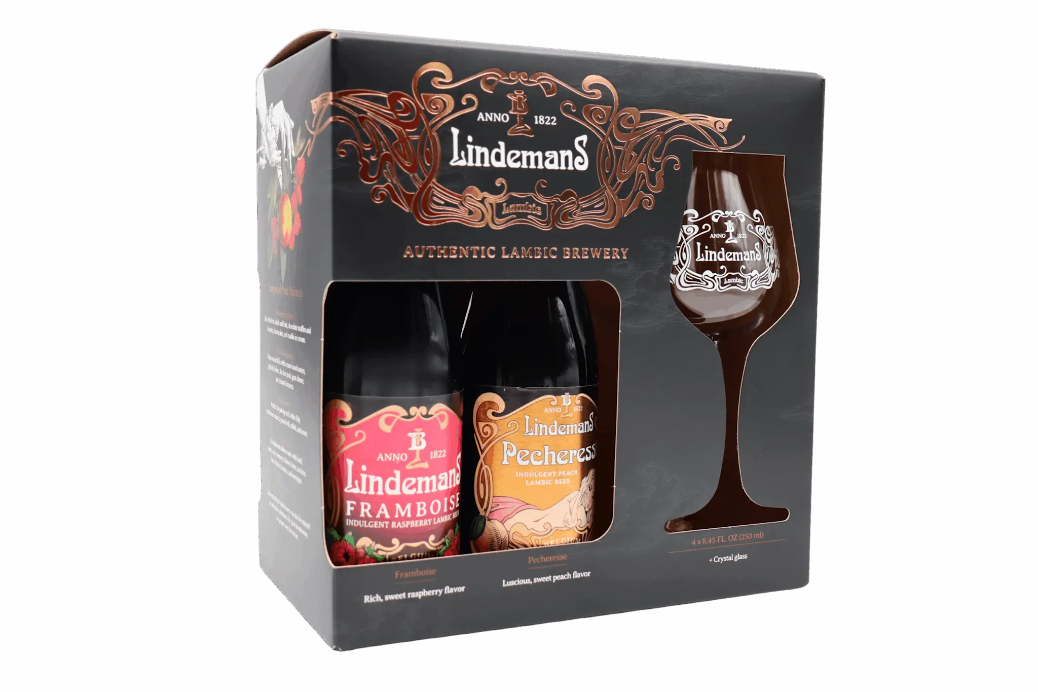 Lindemans Lindemans Gift Box with Glass 4 btl - Elevated Beer Wine