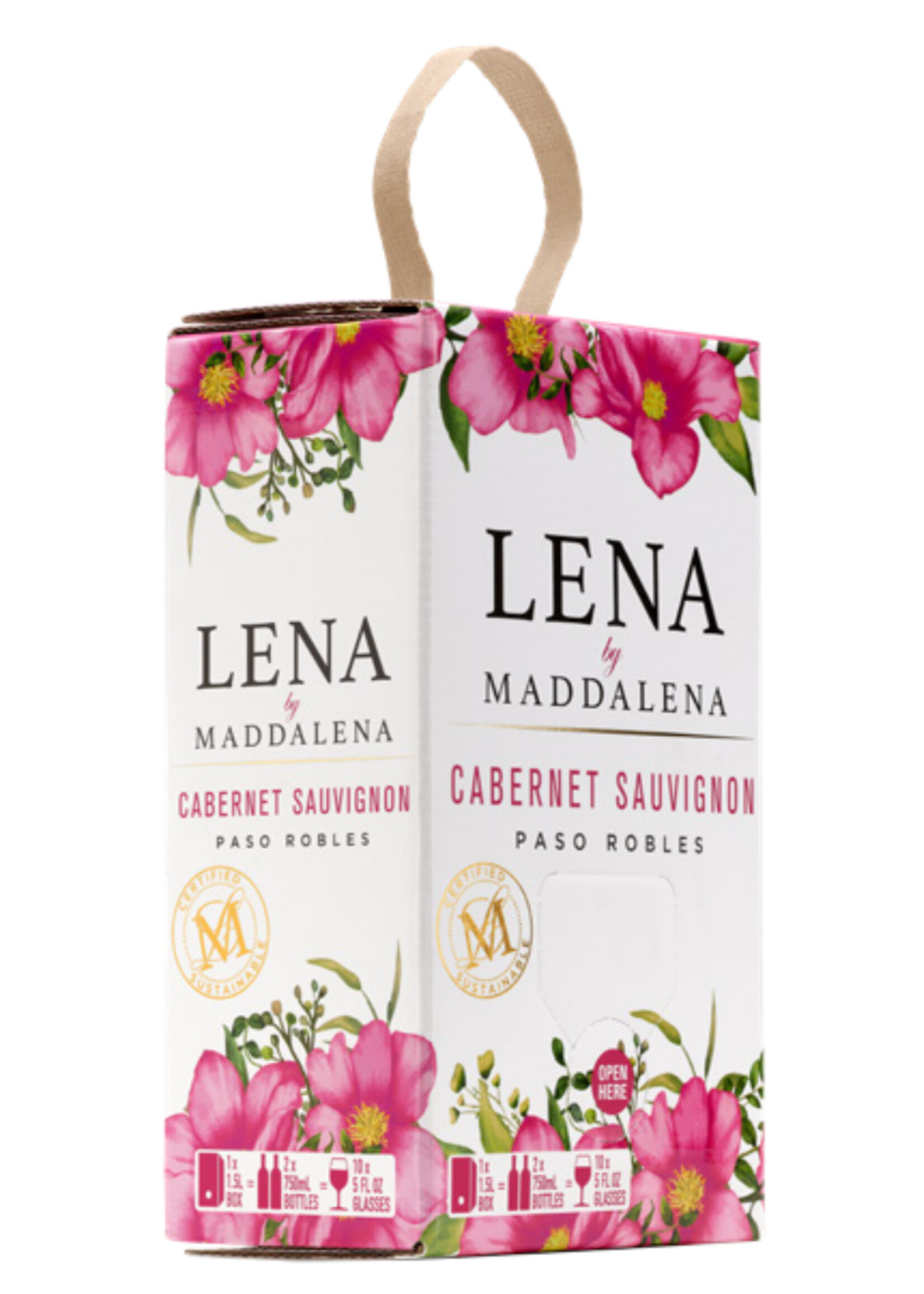 Lena Lena Maddalena Paso Robles Cabernet BOX 1.5L - Elevated Beer Wine