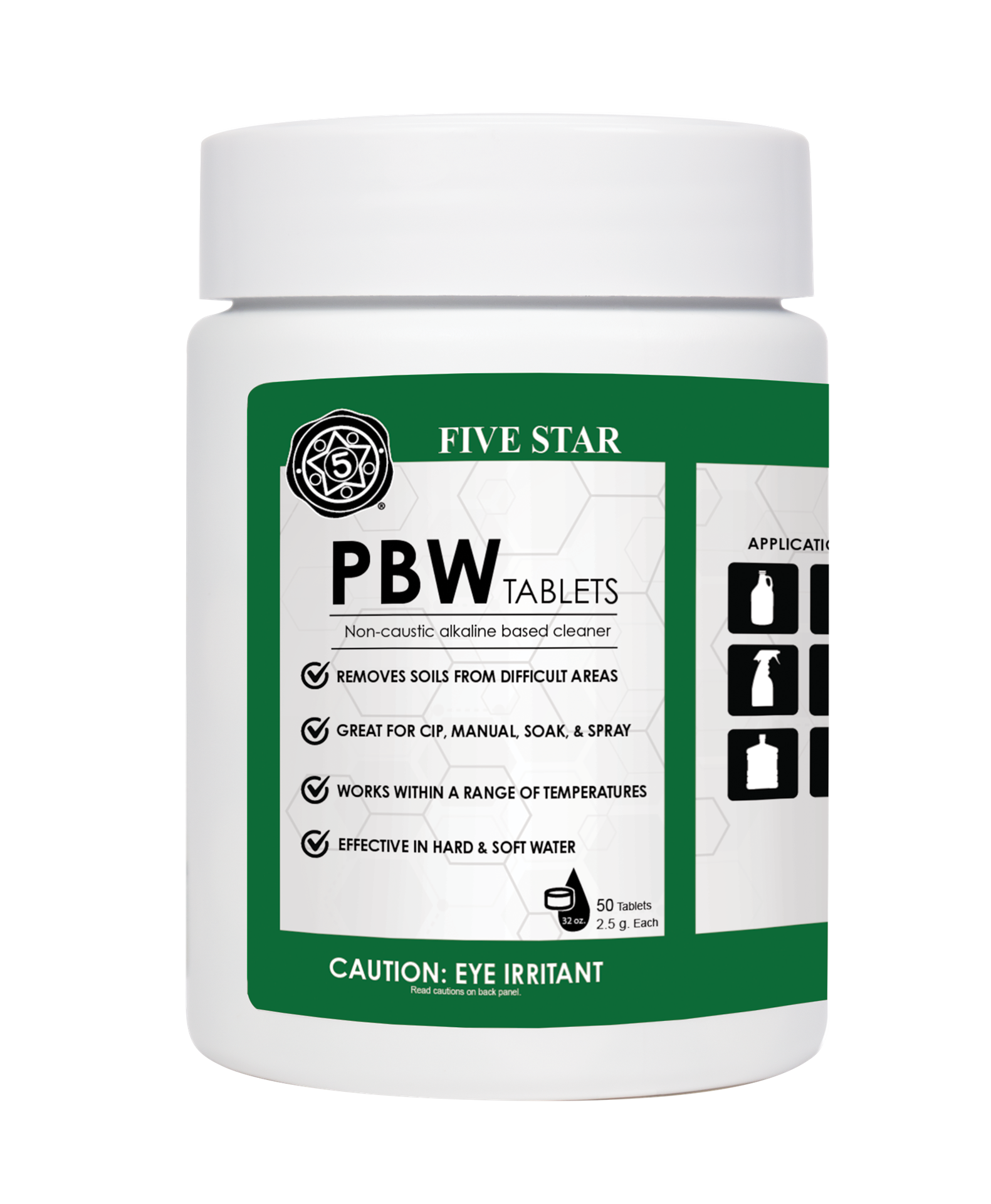 FIVE STAR PBW TABLETS 2.5 GRAM - Canadian Homebrew Supplies Inc.
