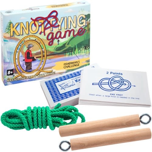 Channel Craft Game Knot Tying - Fisherman's Challenge - Pow Science LLC