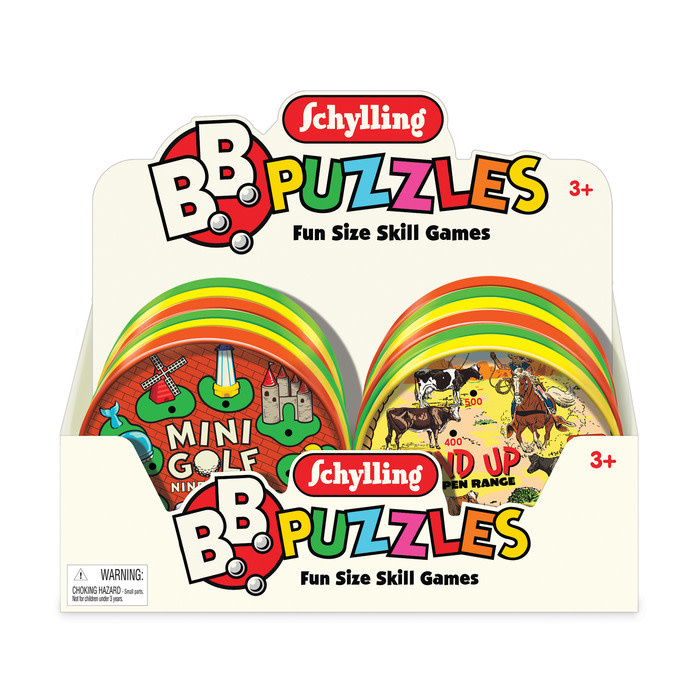 Schylling Toys Novelty Tin BB Puzzle - Pow Science LLC