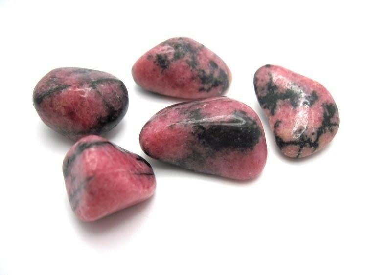 Squire Boone Village Rock/Mineral - Rhodonite (Tumbled, Pink) - Pow ...