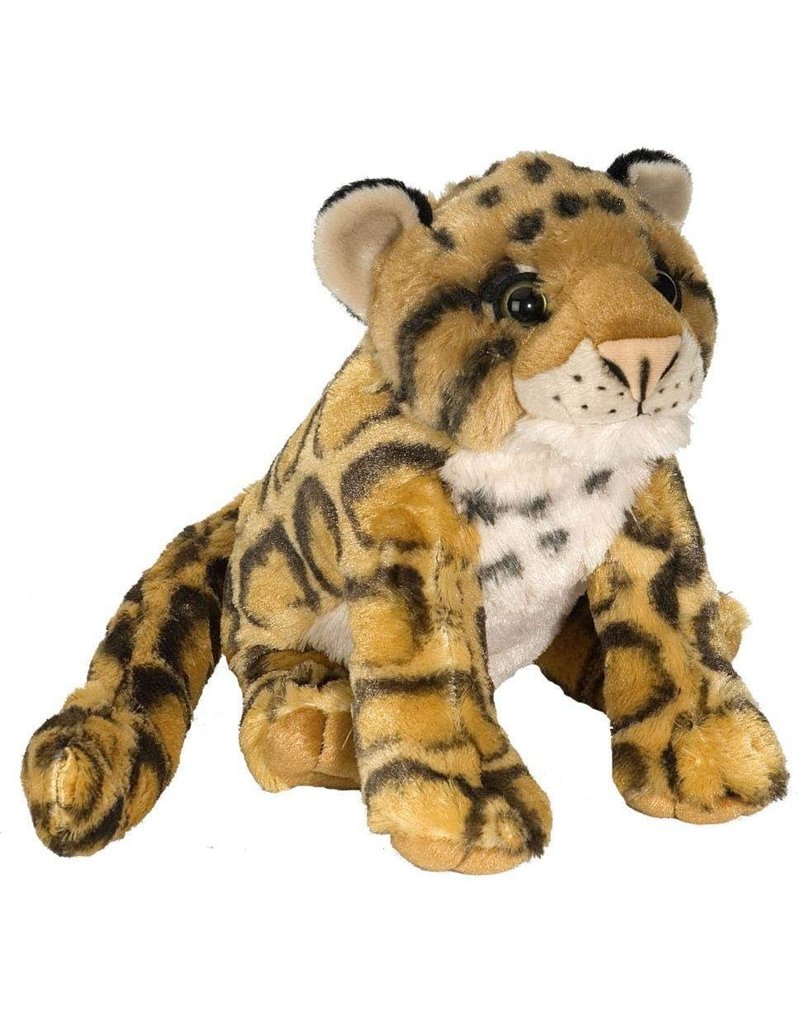 Wild Republic Plush CuddleKins Clouded Leopard (12") - Pow Science LLC