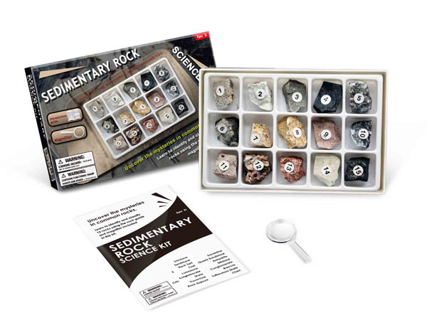 Tedco Toys Science Kit Sedimentary Rock - Pow Science LLC