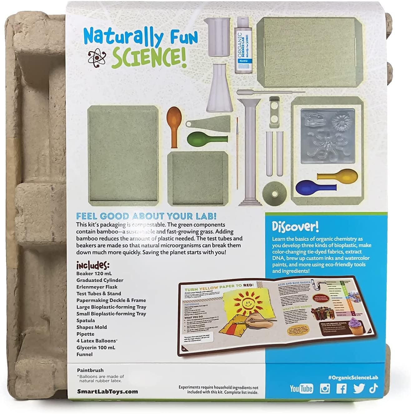 Smart lab Science Kit Organic Lab - Pow Science LLC