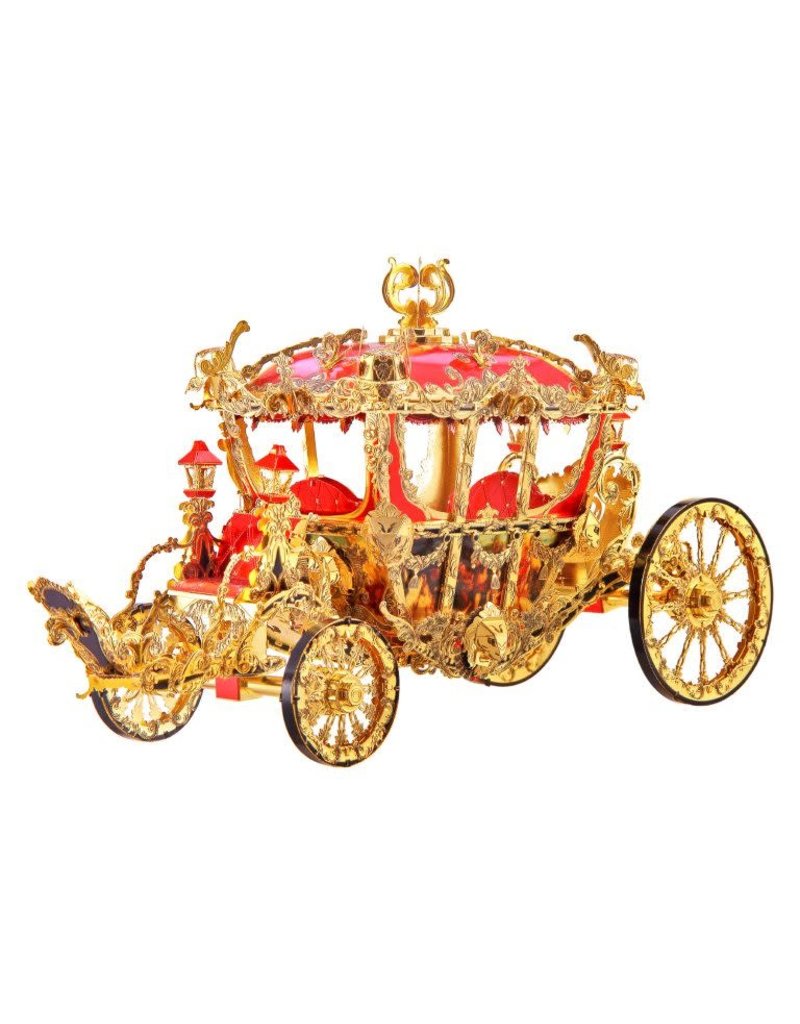 piececool DIY 3D Metal Kit - Princess's Carriage - Pow Science LLC
