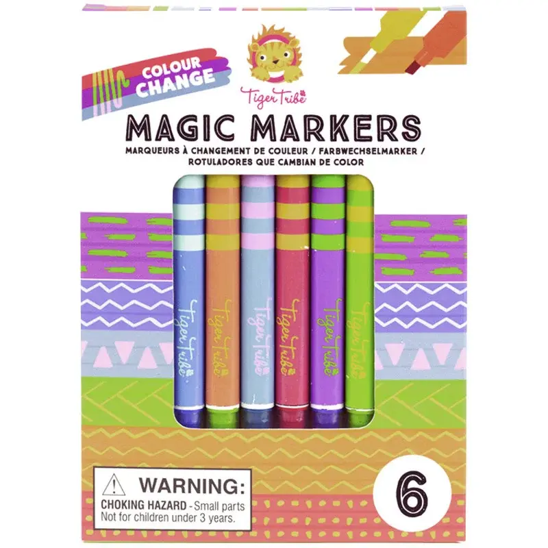 Tiger Tribe Color Changing Markers - Pow Science LLC