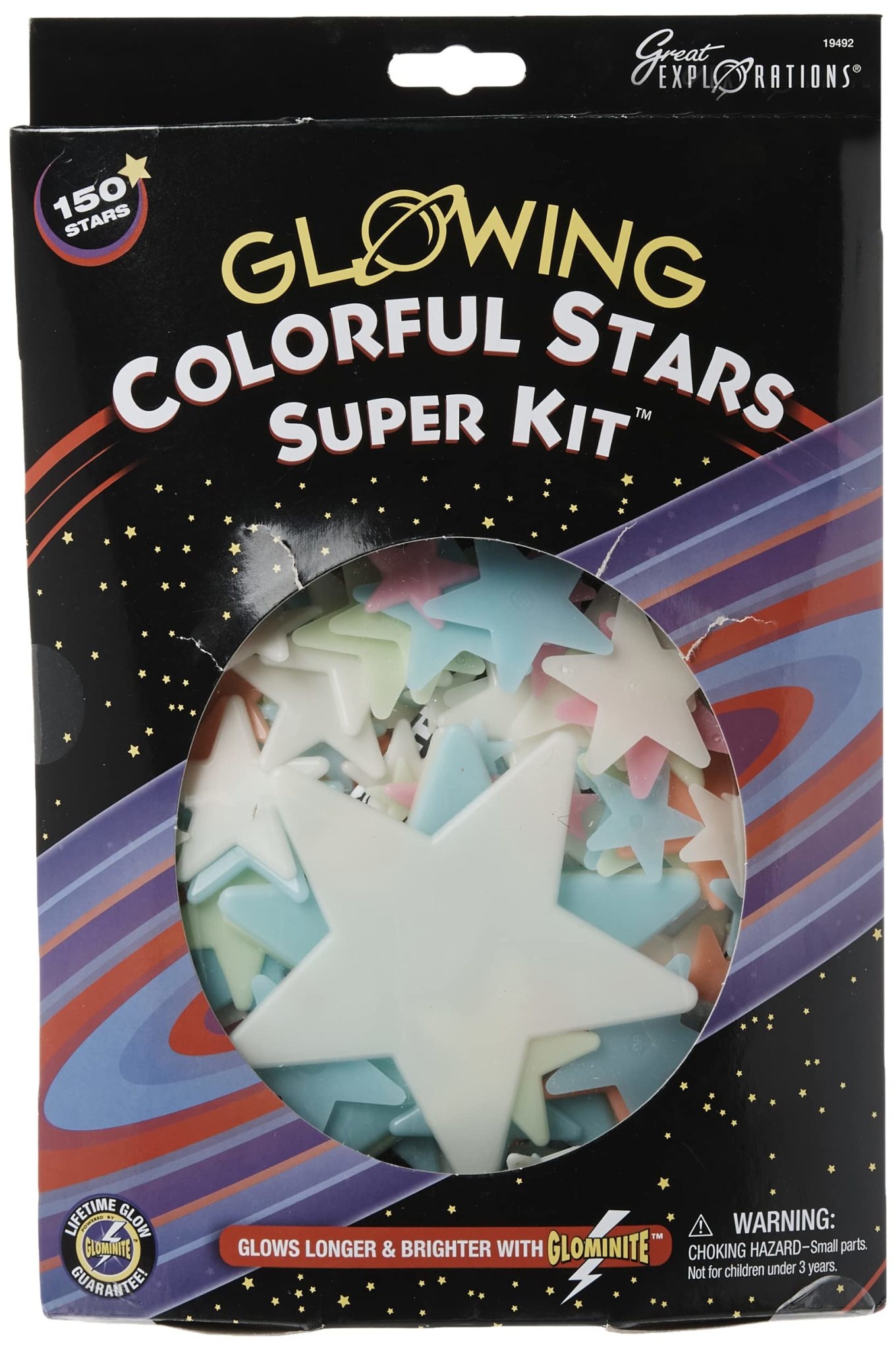 Science Kit Glowing Colorful Star Super Kit - Pow Science LLC