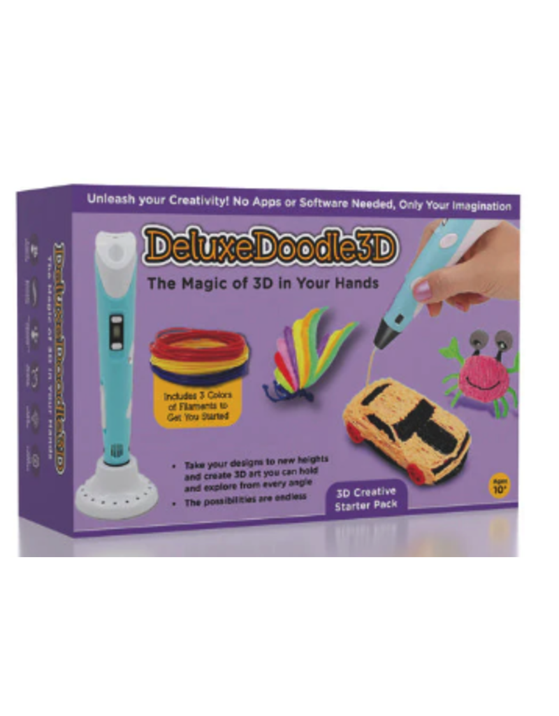 Showcase Deluxe Doodle 3D Art - Pow Science LLC