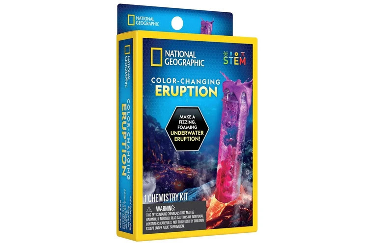 Blue Marble Color-Changing Eruption - Pow Science LLC