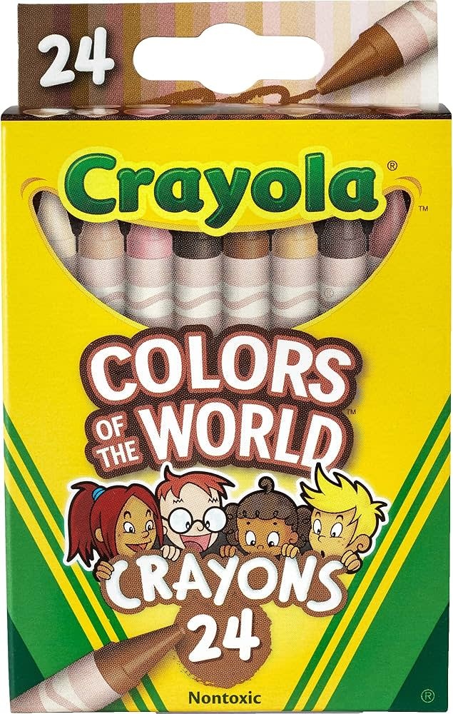 Crayola Crayola Colors of the World Crayons - 24ct - Pow Science LLC