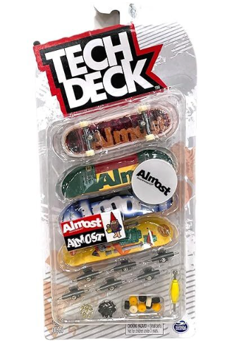 Spin Master Tech Deck 4 Pack - Almost Series - Pow Science LLC