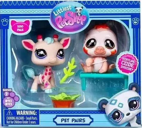 Basic Fun Inc. Littlest Pet Shop - Pet Pairs - Zoo Pals - Pow Science LLC