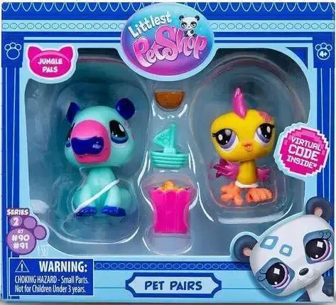 Basic Fun Inc. Littlest Pet Shop: Pet Pairs - Jungle Pals - Pow Science LLC