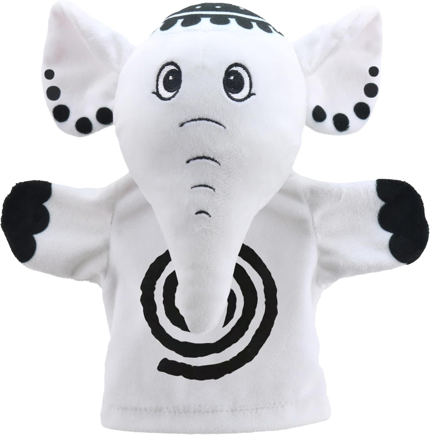 The Puppet Company My First Black & White Puppets - Elephant Hand ...