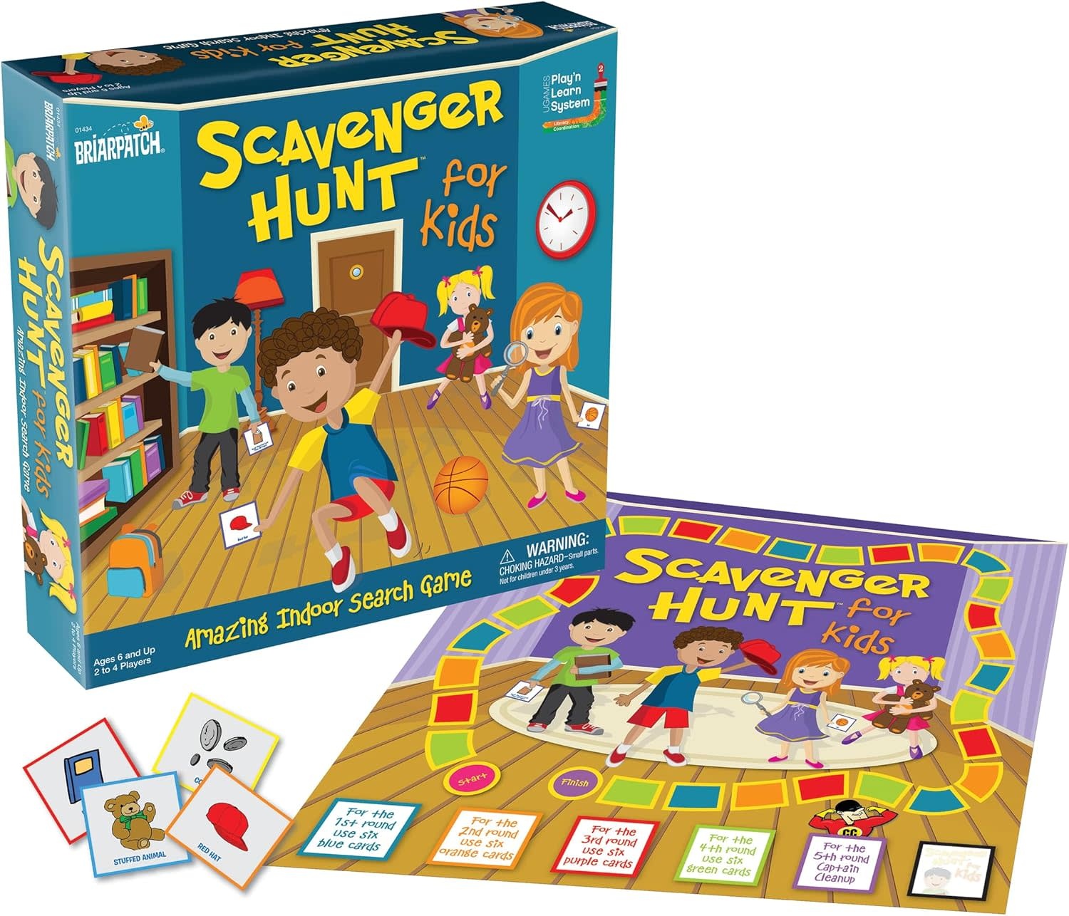 University Games Scavenger Hunt for Kids (Square) - Pow Science LLC