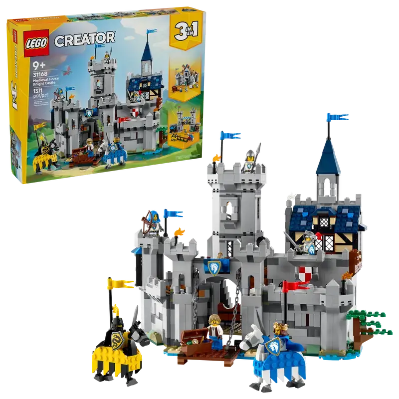 LEGO LEGO Medieval Horse Knight Castle - Pow Science LLC