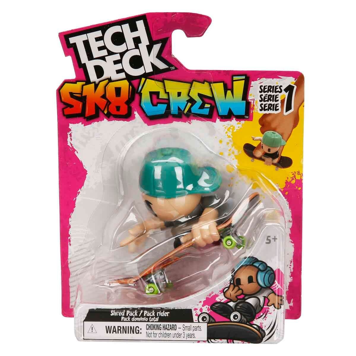 Spin Master Tech Deck SK8 CREW- Series 1 ( Styles Vary) - Pow Science LLC