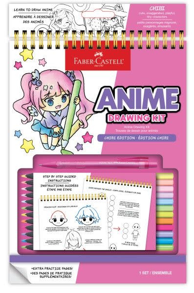 Faber-Castell Anime Drawing Kit Chibi Edition - Pow Science LLC