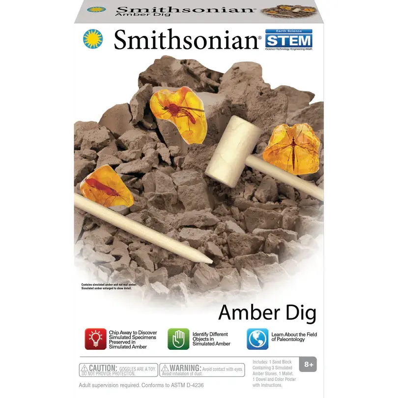 Smithsonian Amber Dig Kit Value Pack - Pow Science LLC