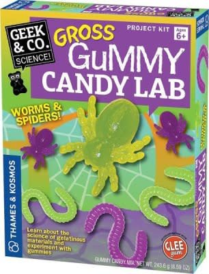 Thames & Kosmos Science Kit Gross Gummy Candy Lab: Worms and Spiders ...