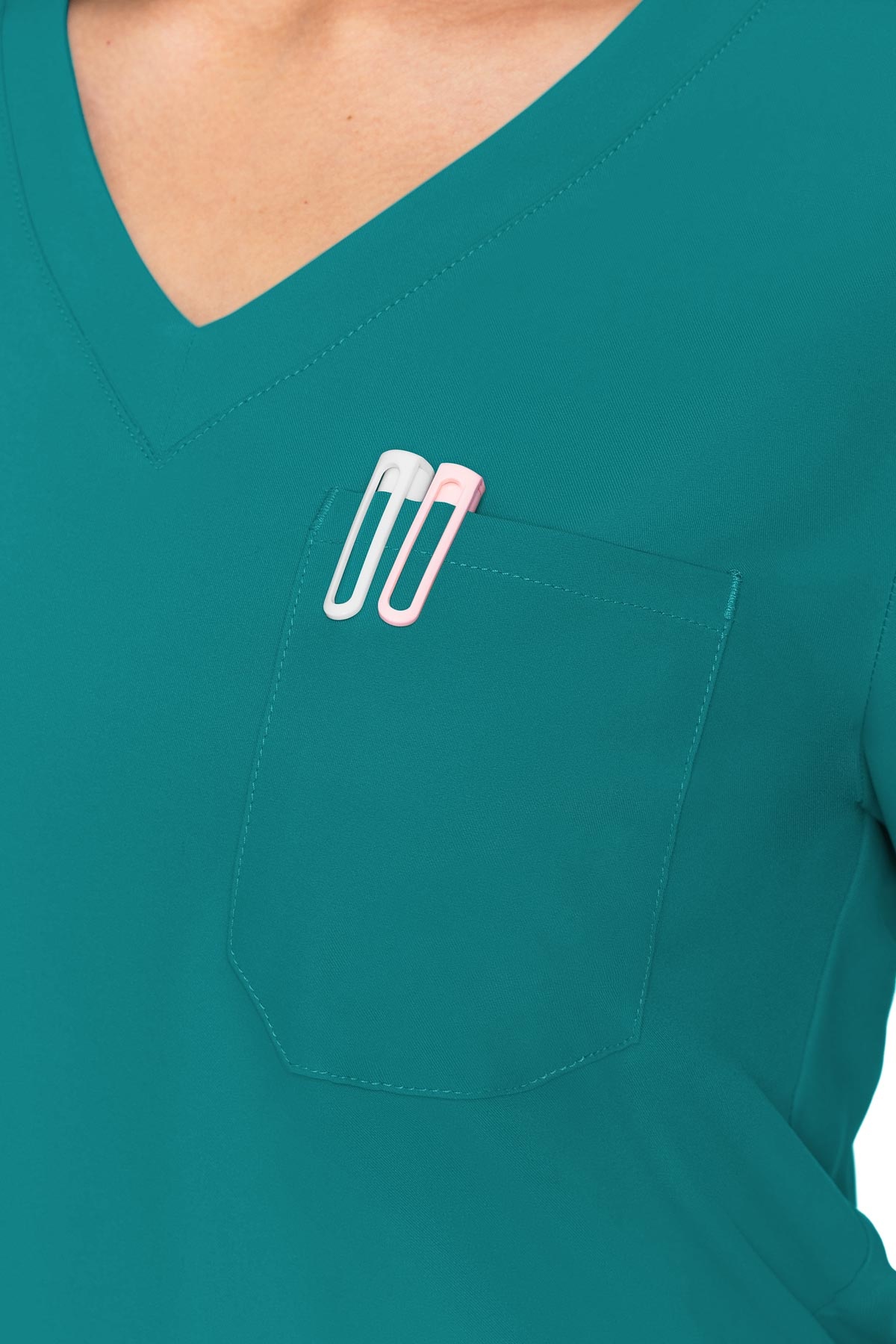 Med Couture Insight One Pocket Tuck-In Top 2432 - CSE Mobility and Scrubs