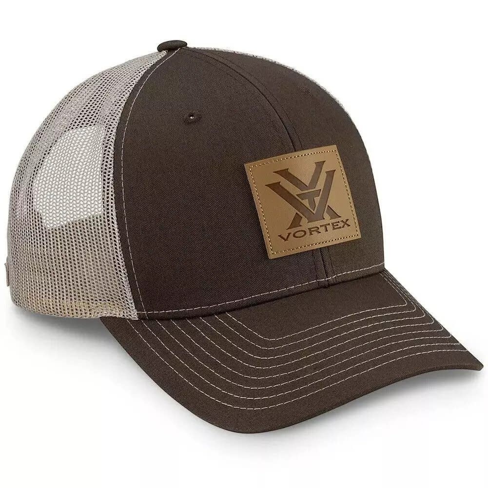 Vortex Cap - Brown Barneveld 608 Leather Patch - Bronson & Bronson
