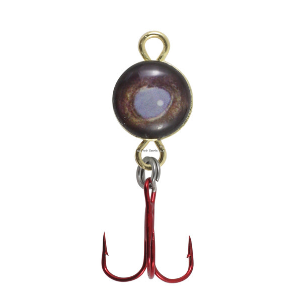 Northland EBS3-12 Eye Ball Spoon 1/8 oz, #10 treble hk, Gold, 1cd ...
