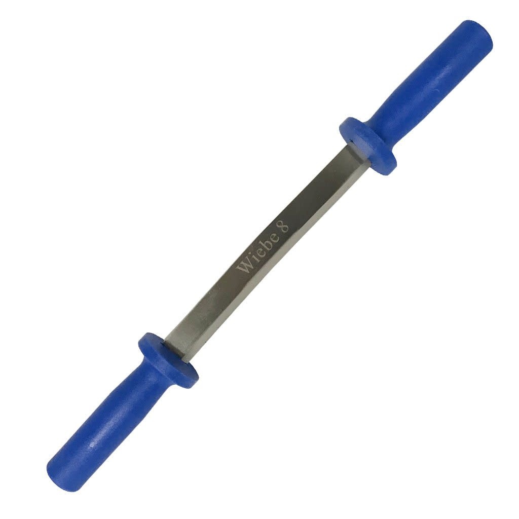 Wiebe 8" Double Handle Fleshing Knife - Bronson & Bronson