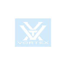 Vortex Small Window Decal White - Bronson & Bronson