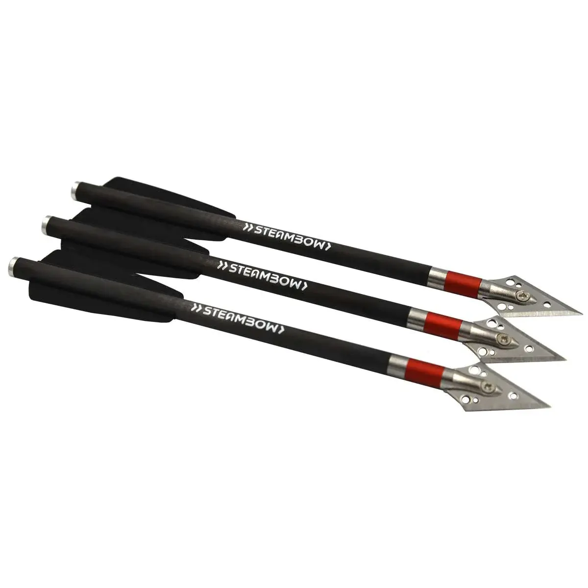 AR-Series Carbon Broadhead Arrows - Set of 3 - Heavy - Bronson & Bronson
