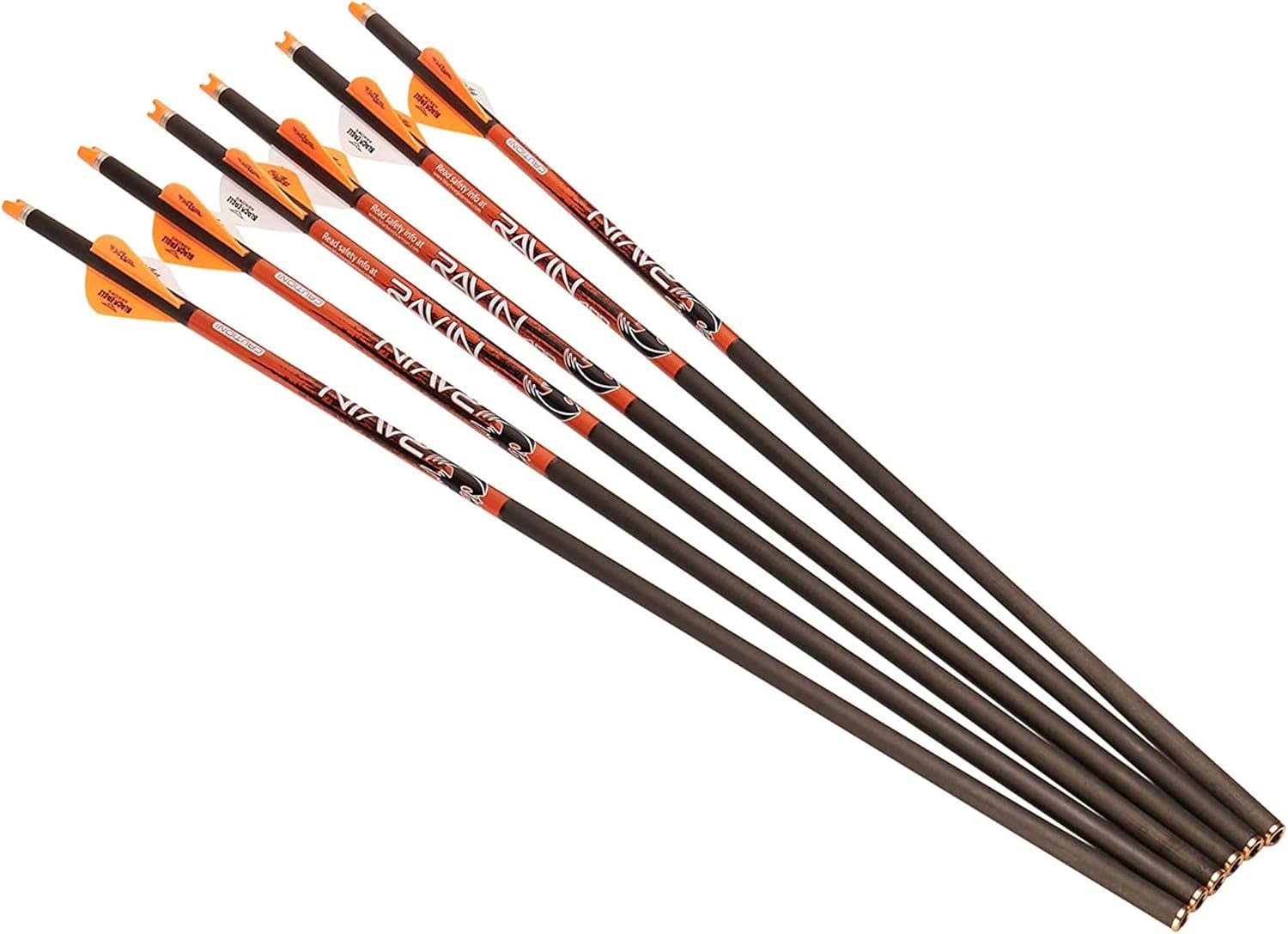 Ravin Carbon Crossbow Arrows 400 Grain .003 - Six Pack - Bronson & Bronson