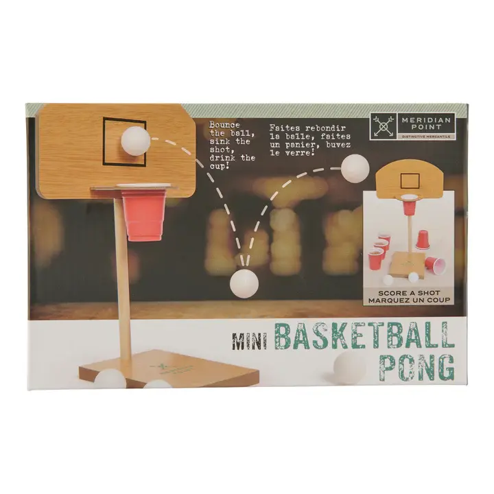 Meridian Point Mini Basketball Pong - Bronson & Bronson