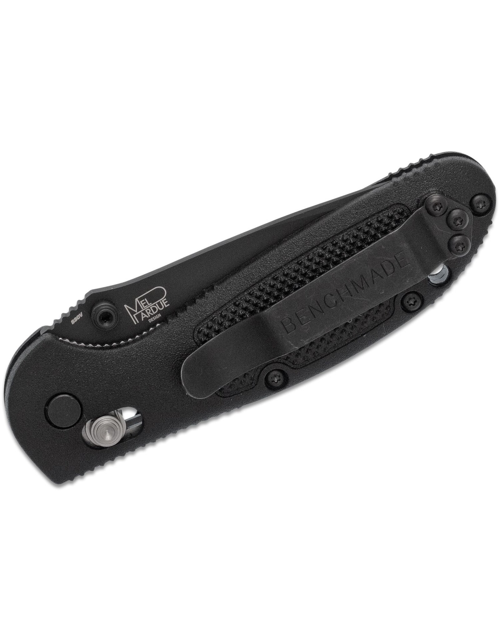 Benchmade | Mini Griptilian Knife | Black Grivory | Drop-Point | 556BK-S30V - Bronson & Bronson