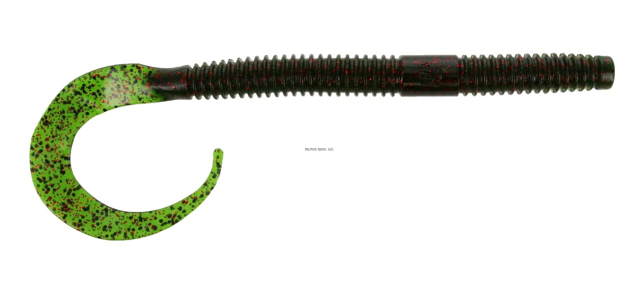 Yamamoto YAM-ICHI-06-208 10" ICHI WORM-FLOATER WTRMLN/BLK&RED - Bronson & Bronson