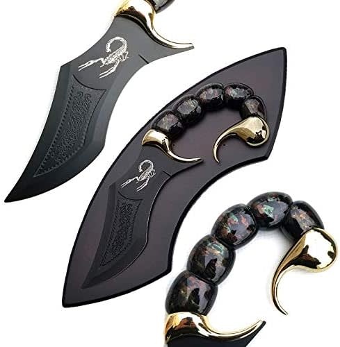 13.5" Fantasy Scorpion Dagger Blade Knife Sword - Bronson & Bronson